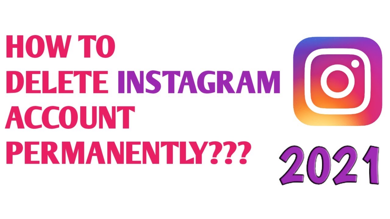 How to delete instagram account | how to delete insta id | delete insta ...