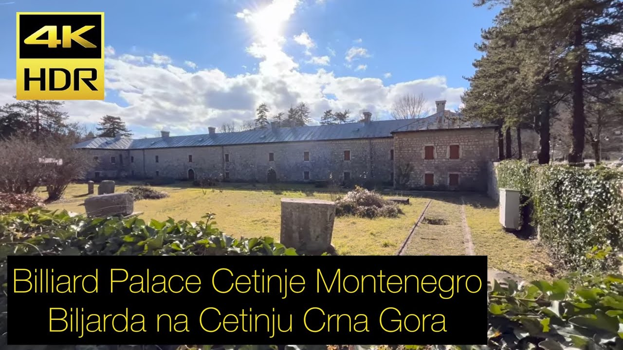 Billiard Palace Cetinje Montenegro - Biljarda na Cetinju Crna Gora 2023 ...