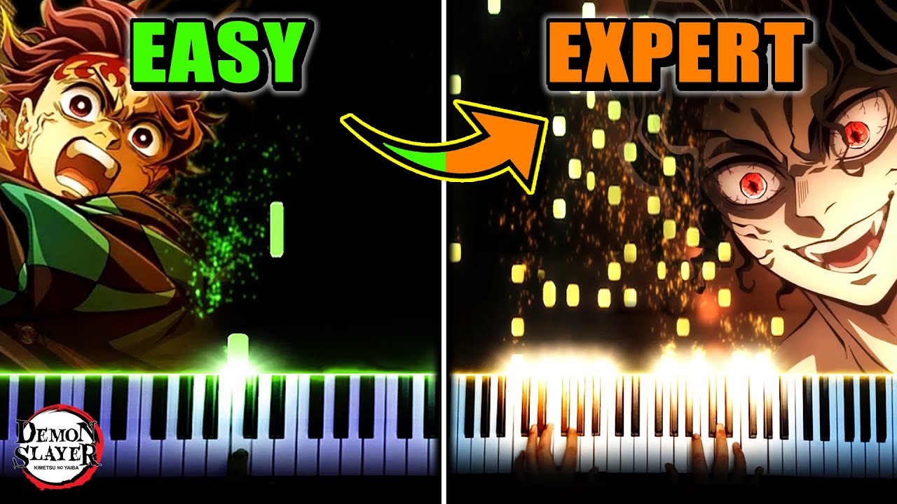 Demon Slayer OST: Entrance to Infinity Castle | EASY to EXPERT - YouTube