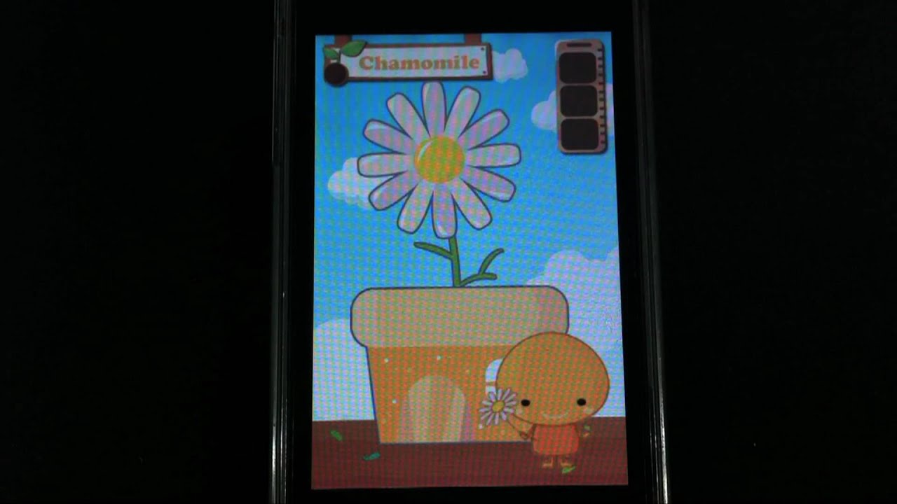 Wild Flower Garden - color / app for kids - YouTube