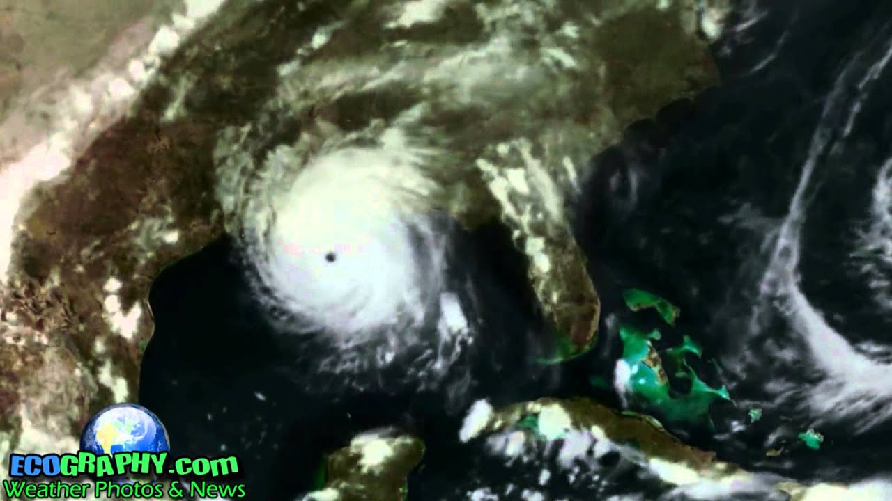 Hurricane Andrew Satellite image - YouTube