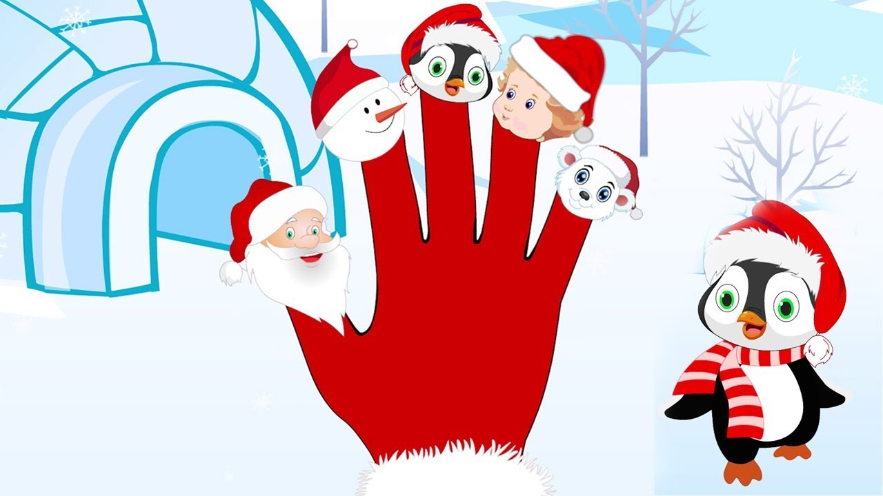 Finger Family Song For Kids | Christmas Finger Family | Santa Claus ...