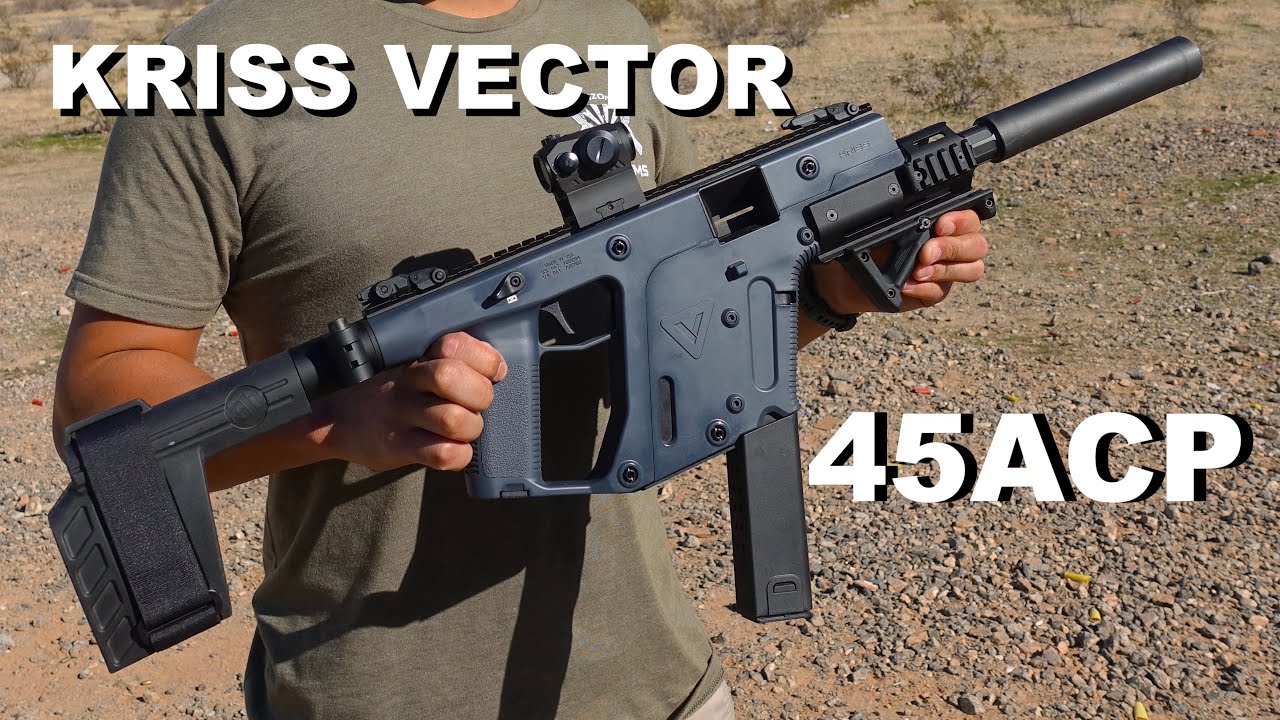 Kriss Vector Enhanced 45ACP - YouTube