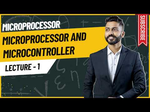 Lec-1: Microprocessor and Microcontroller in Computer system