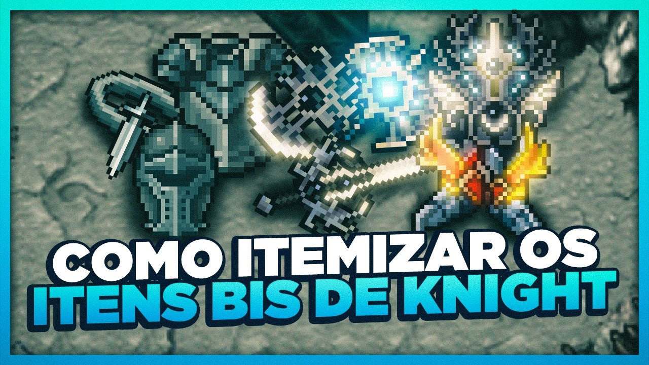 Como ITEMIZAR os itens BIS de Knight da forma certa l Tibia Tips - YouTube
