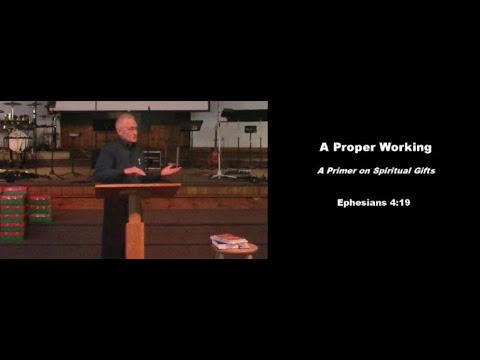 HM Message Stream: "A Proper Working" by Rev. Dr. John Hawco [11.14. ...