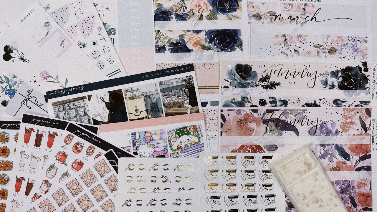 Collective Sticker Haul || July 2021 - YouTube