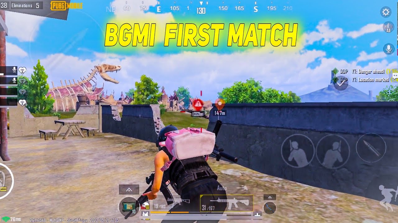 BGMI FIRST MATCH 2.6 Update 😂 - YouTube