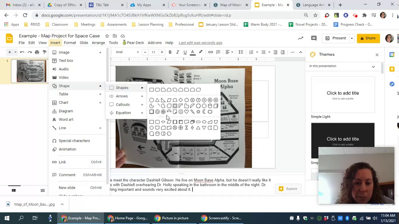 Make a Story Map - Novel Project - YouTube