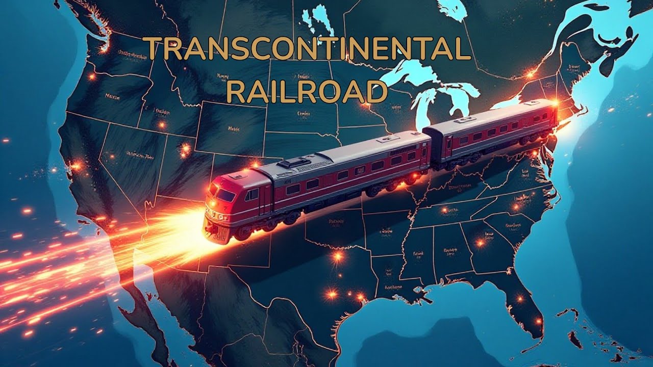 🚂 Western Expansion for Kids: The Transcontinental Railroad of 1862 🇺🇸 ...