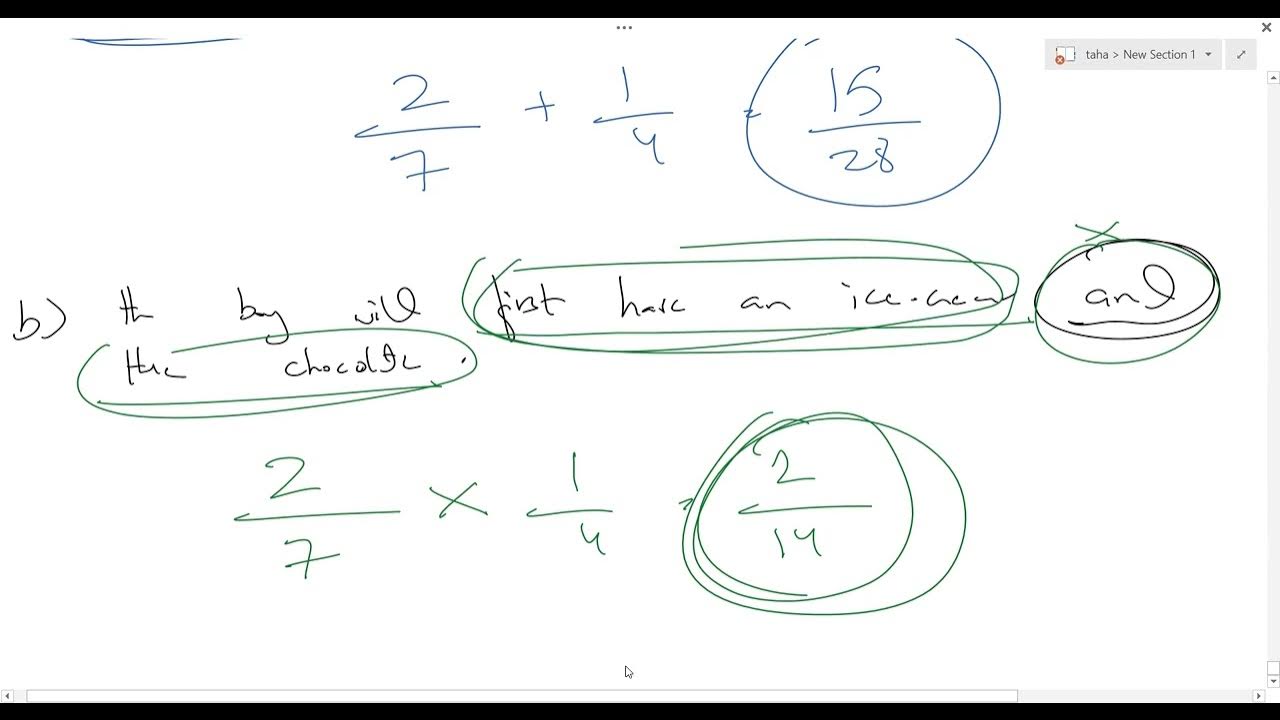 Probabilities - S1 AS Level Maths (Part 2) - YouTube