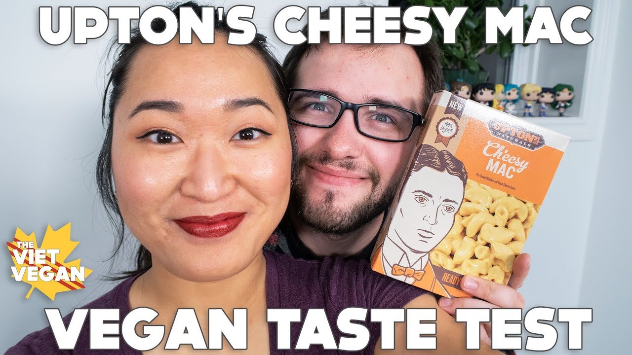 Upton's Naturals Vegan Mac and Cheese Taste Test - YouTube