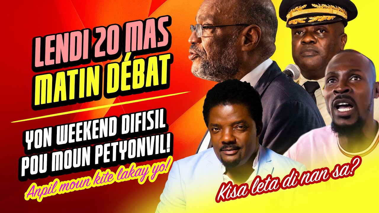 ÉMISSION MATIN DÉBAT ( 20 MARS 2023 ) Radio Télé Éclair - YouTube