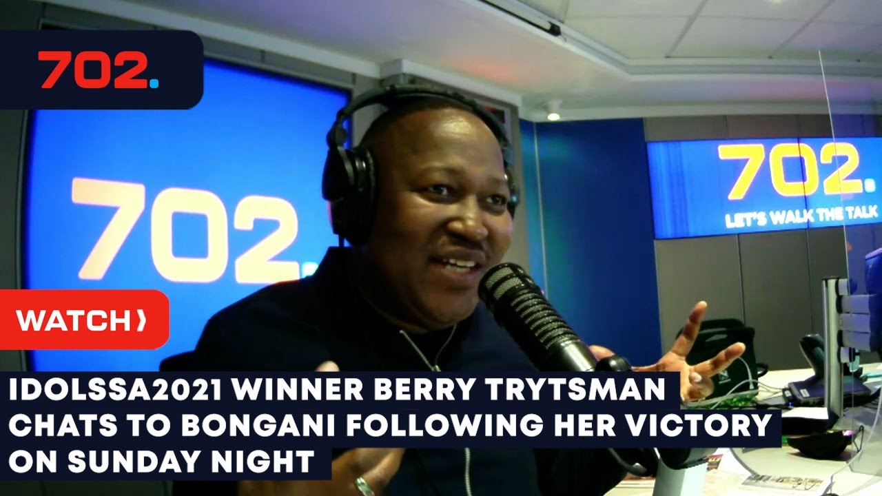 #IdolsSA2021 Winner Berry Trytsman chats to Bongani following her ...