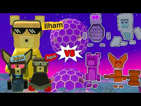Mabar Seru Ilham Jojon Agus melawan Semua boss di SUPER BEAR ADVENTURE
