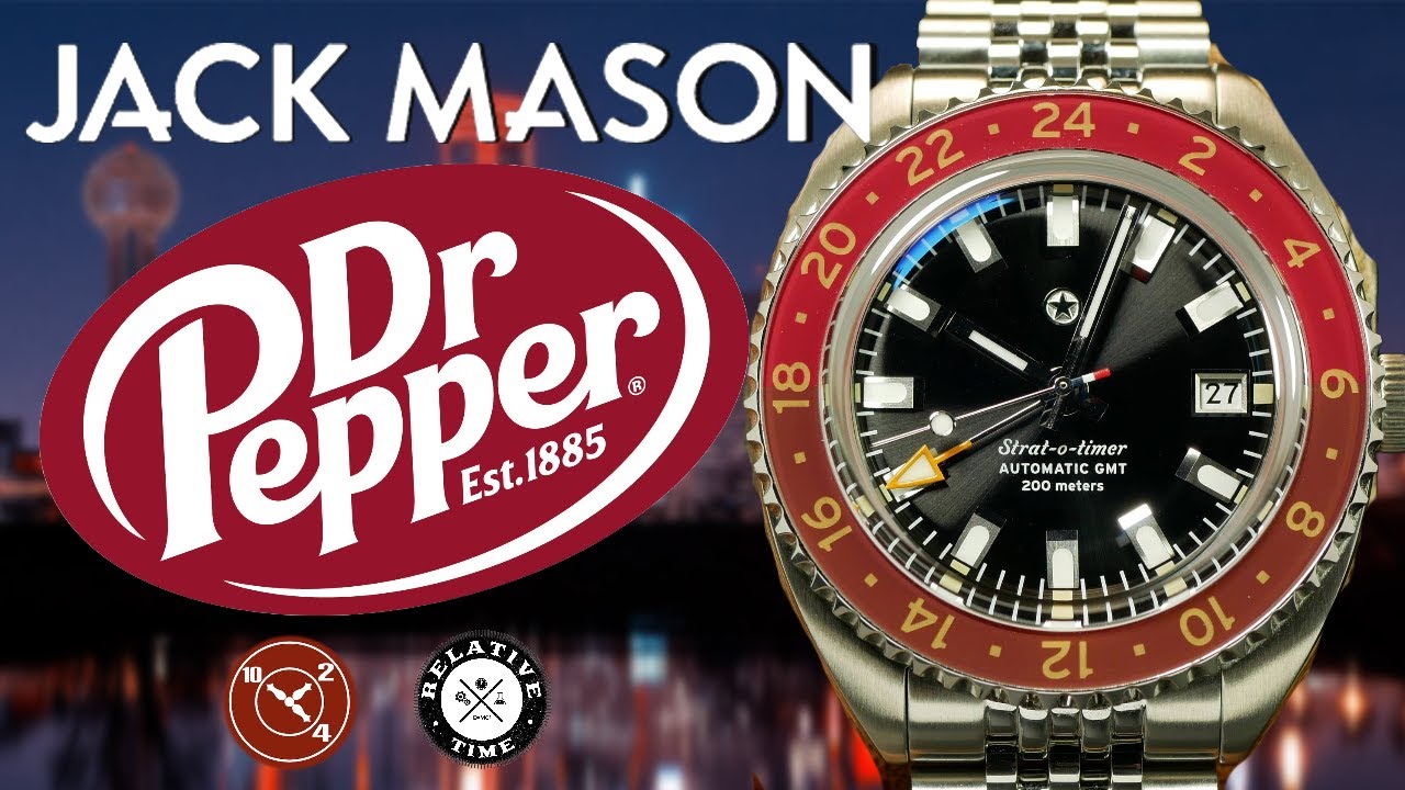 Have You Ever Seen A Dr. Pepper GMT? Jack Mason X Dr. Pepper Strat-O ...