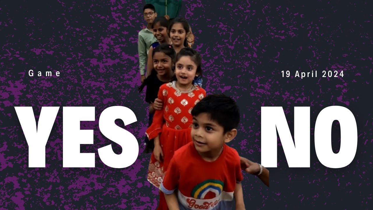 YES/NO GAME | Left Right Line Game | Deepak & Meenal | 19 April 2024 ...