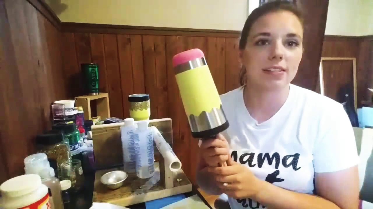 Pencil Tumbler tutorial - YouTube