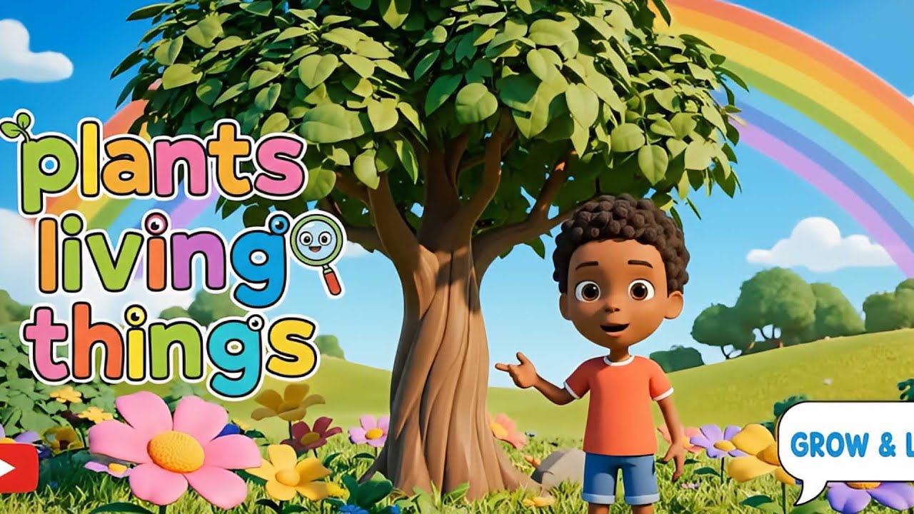 How Plants Are Living Things 🌱 | Fun Science for Kids | Grade 1 ...