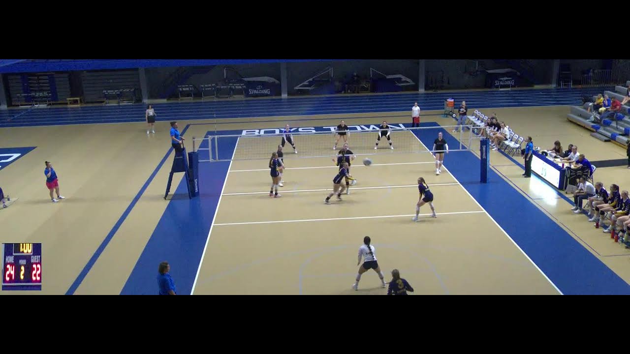 Logan View High School vs Brownell-Talbot School Varsity Volleyball ...