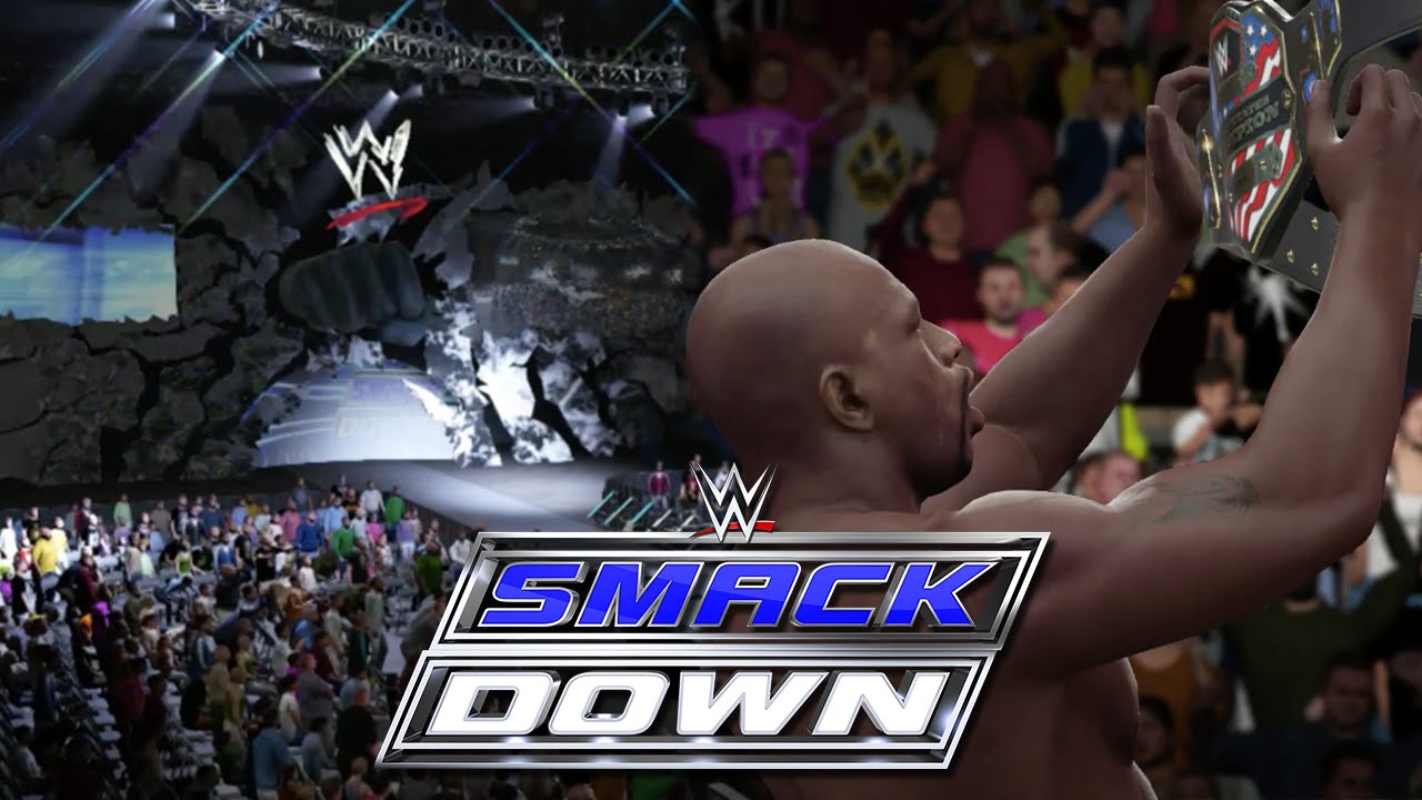 WWE 2K16 - SmackDown FIST Returns & Titus O'Neil Wins US Title! - YouTube