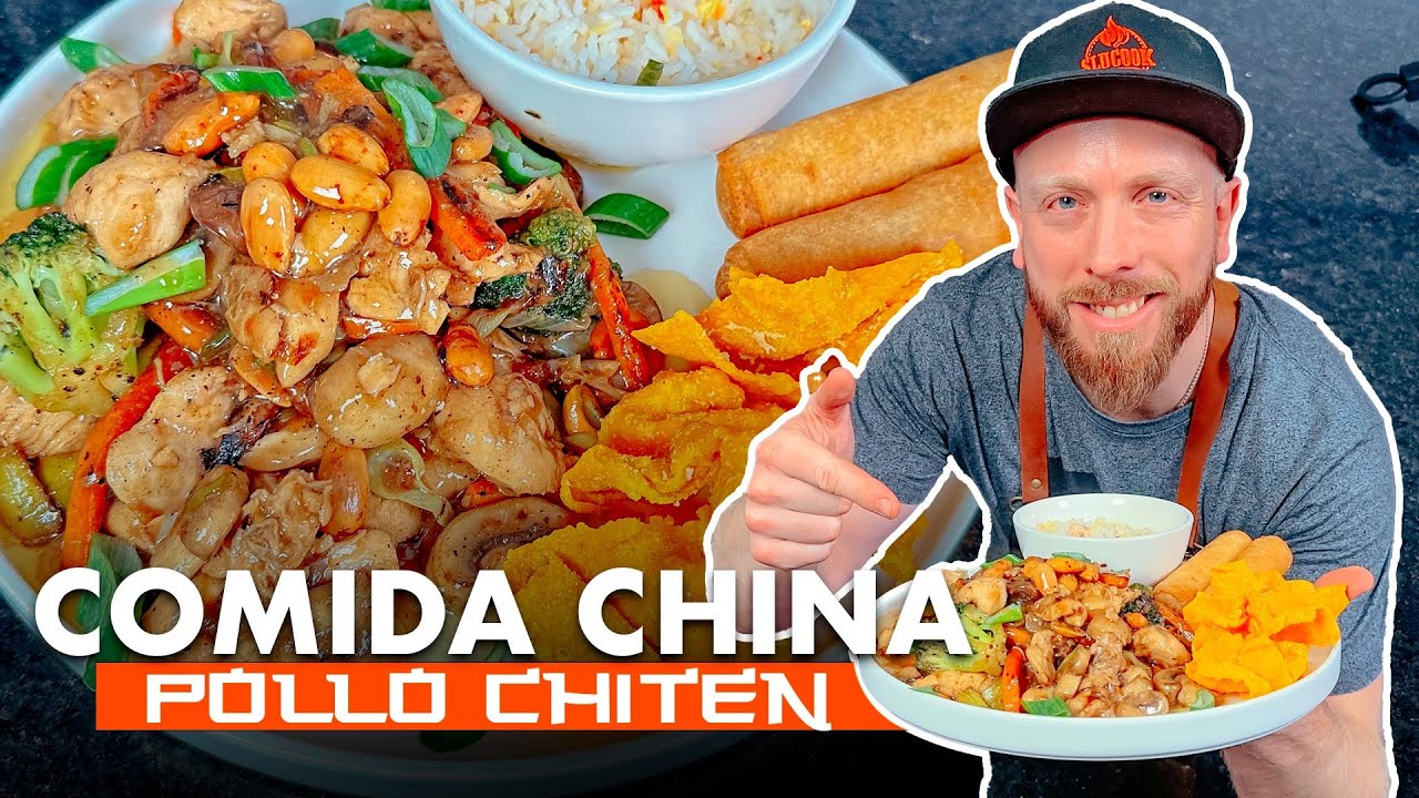 Comida China Parte II - Pollo Chitén (con Almendras) | Slucook - YouTube