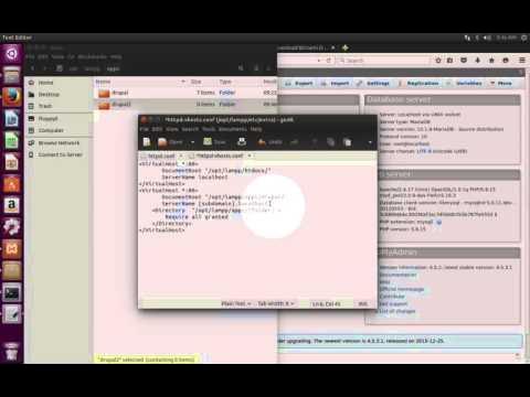 8. How to add configure XAMPP for multiple web projects - YouTube
