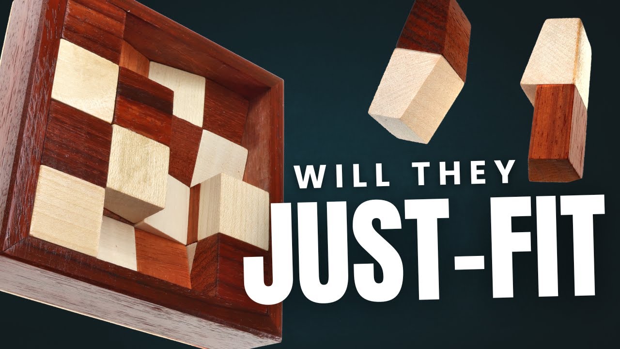"Just Fit"? More Like "Just IMPOSSIBLE"! Puzzle Solved - YouTube