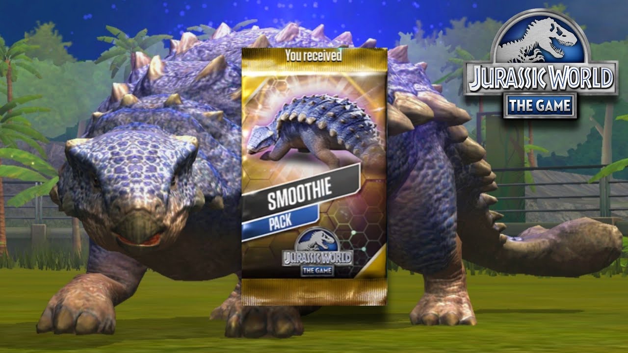 SMOOTHIE The Ankylosaurus From Camp Cretaceous Max Level 40 - Jurassic ...
