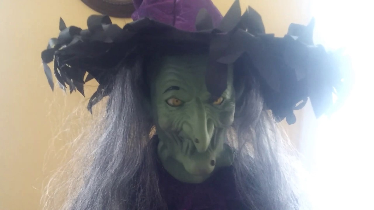 Gemmy Animaded 2010 5th Model Life Size Cauldron Witch Prop Review ...