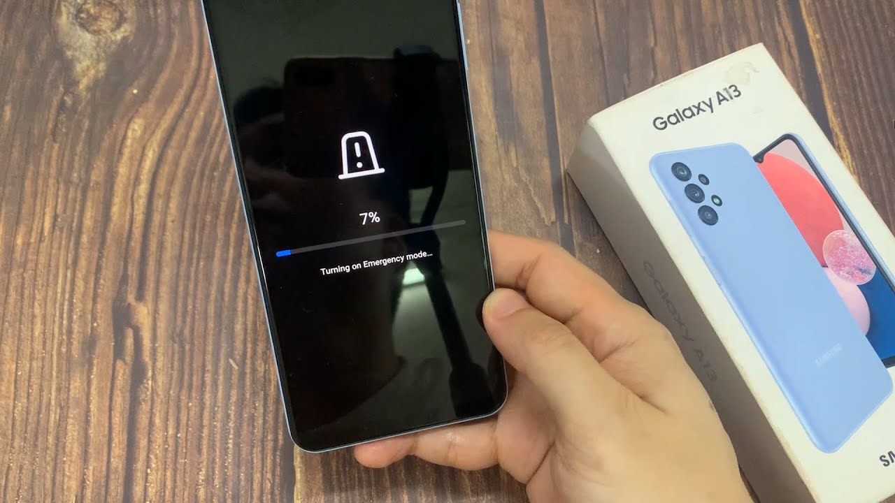 Samsung Galaxy A13: How to Activate Emergency Mode - YouTube
