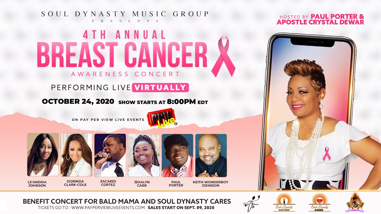THE 4th ANNUAL BREAST CANCER AWARENESS CONCERT-SOUL DYNASTY GROUP - YouTube