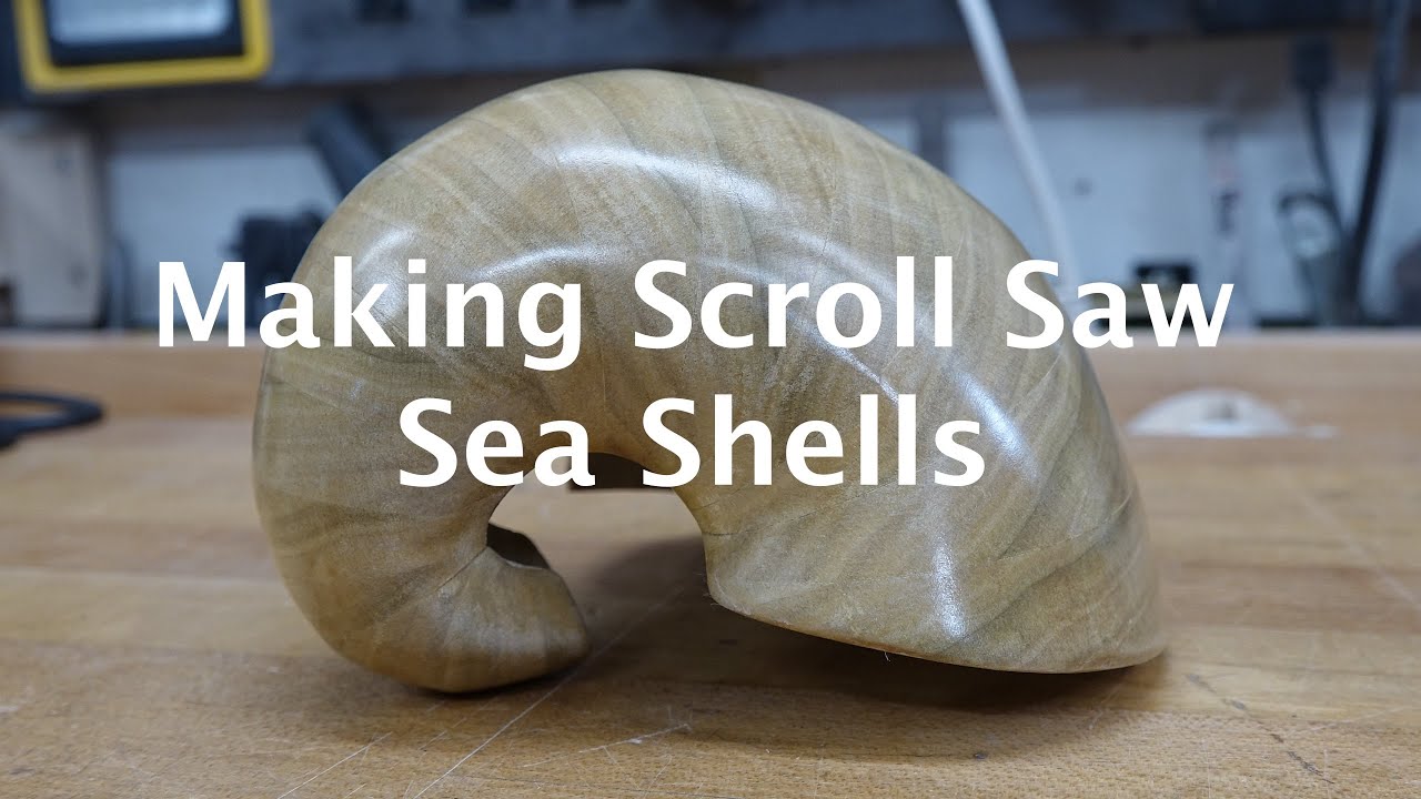 Making Scroll Saw Sea Shells - YouTube