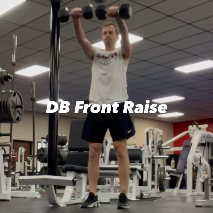 DB Front Raise #trainlikethepros - YouTube