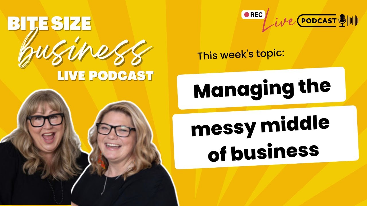 Managing the messy middle of business - YouTube