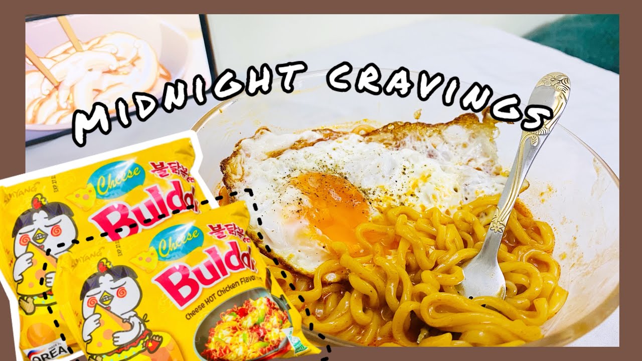 Midnight Cravings/ Ramen Recipe/ Midnight Vlog/ Introvert Vlog - YouTube
