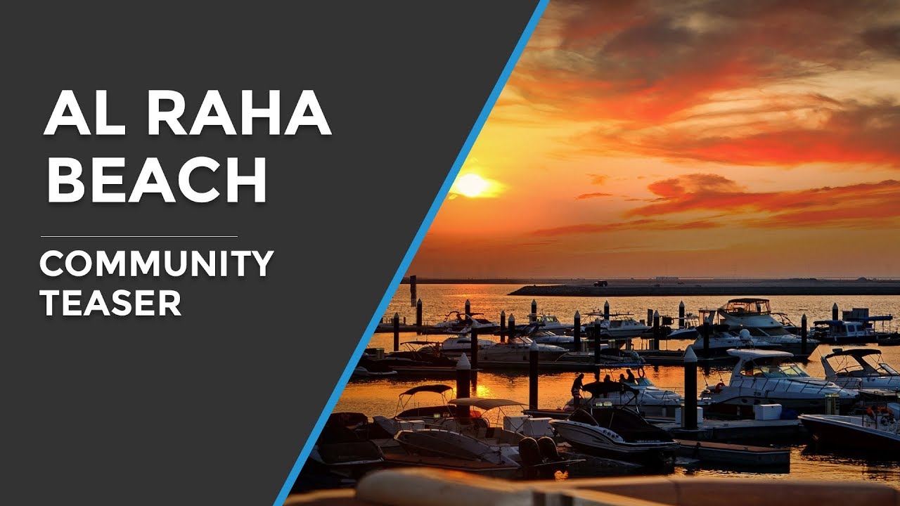 Al Raha Beach Community Teaser - YouTube