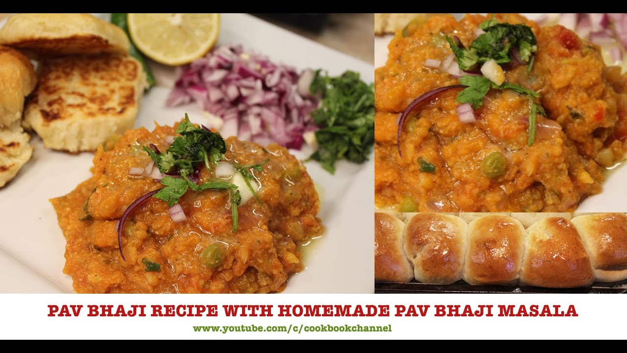 Pav Bhaji made easy | Bhaji recipe with homemade Pav Bhaji Masala ...