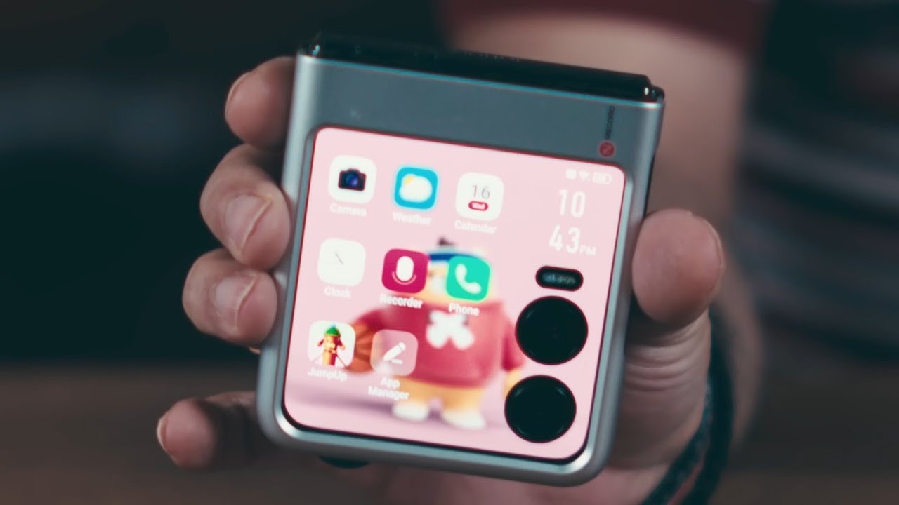 INFINIX FLIP FOLD PHONE | UNBOXING | 4K SHOOT |DUAL DISPLAY| - YouTube