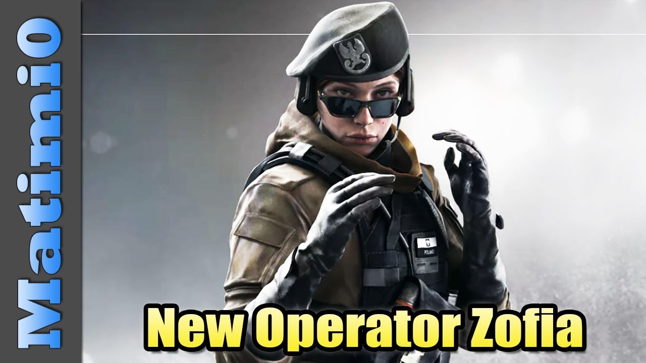 New Operator Zofia - Rainbow Six Siege - YouTube
