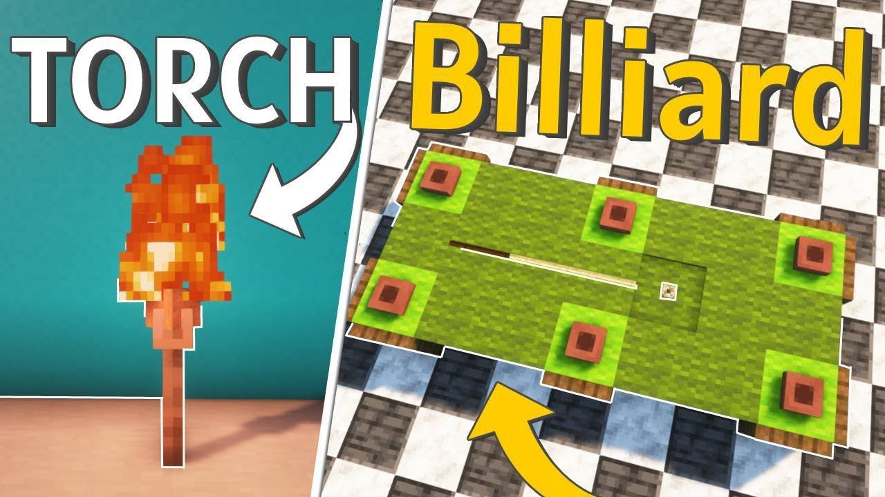 TOP 15+ Mini Build Hacks & Ideas in Minecraft - YouTube