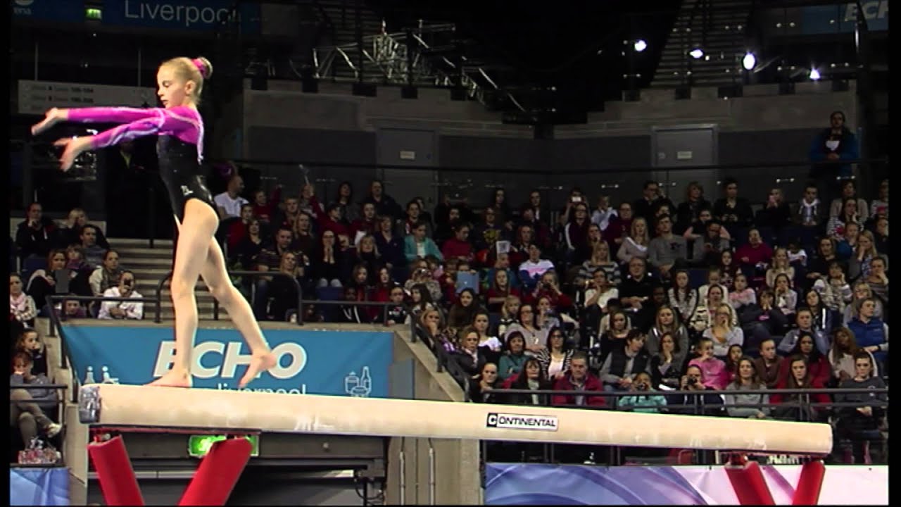 LUCY STANHOPE - BEAM - 2013 British Champs - Apparatus Finals11 - YouTube