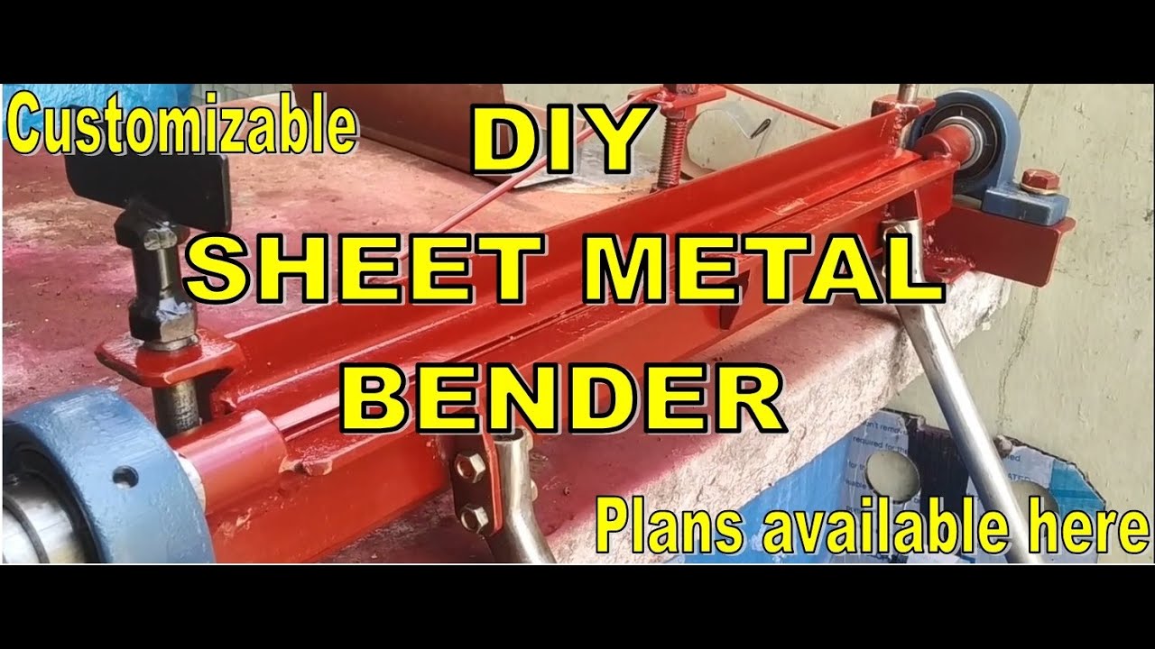 DIY Better Design Sheet Bender Build - YouTube