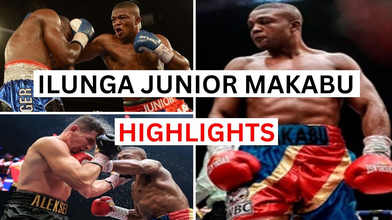 Ilunga Junior Makabu (25 KO's) Highlights & Knockouts - YouTube