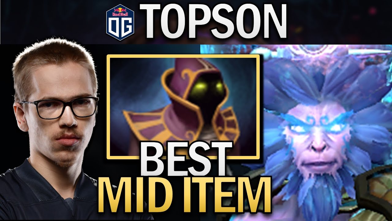 OG.TOPSON MONKEY KING WITH HOOD OF DEFIANCE - DOTA 2 7.29 GAMEPLAY ...