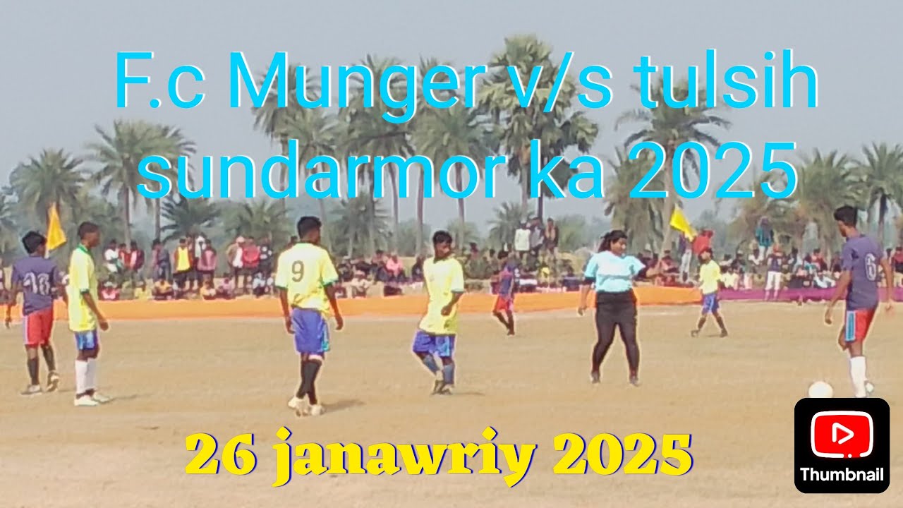 Tulsipur v/s muger kuwatar mech sundarmor ka 2025 - YouTube