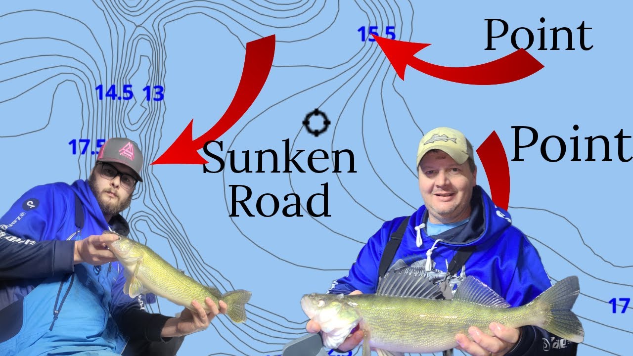 Ice Fishing Aggressive Walleyes. #fishing #icefishing #outdoors - YouTube