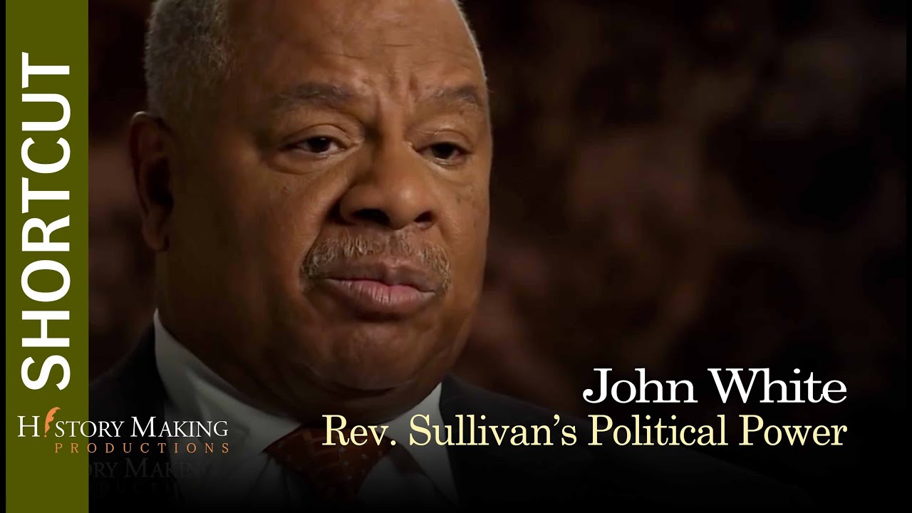 John White on Reverend Leon Sullivan's Political Power - YouTube