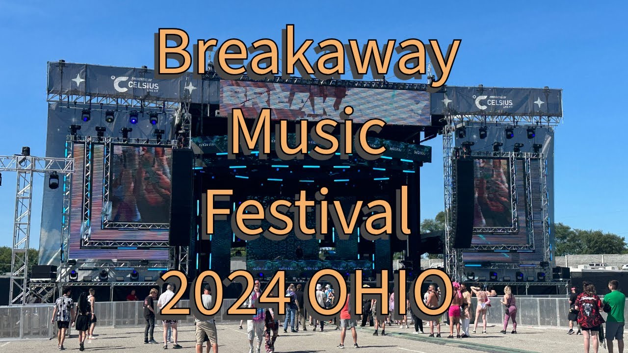 Breakaway Music Festival 2024 - Ohio in 4K ! #musicfestival #edm #vlog ...