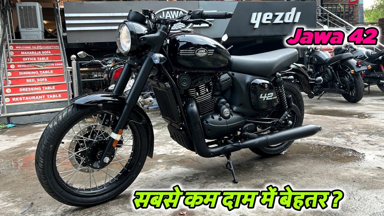 2024 Jawa 42 New Model Review | Better Than Royal Enfield Hunter 350 ...